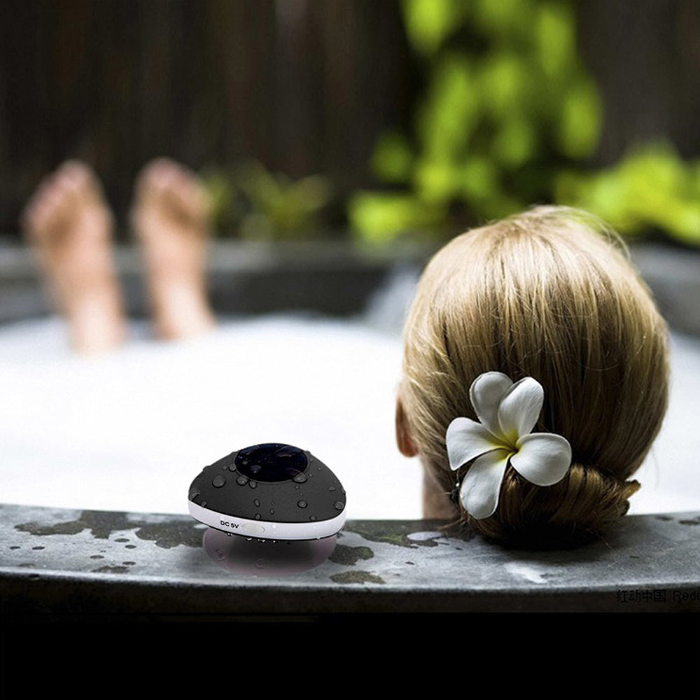 SplashDance Black | Spritzfester Bluetooth-Lautsprecher | Schwarz – Magic Watcher